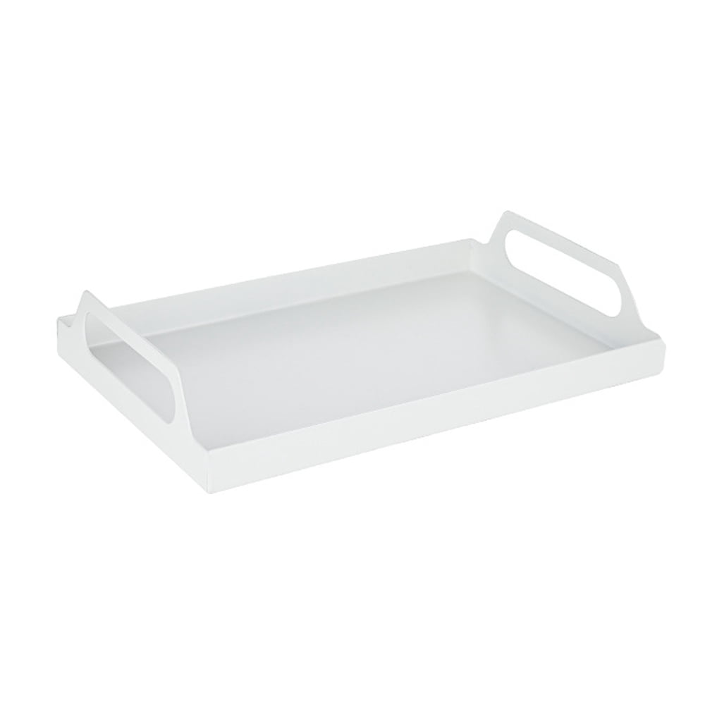 Bathroom Storage Tray Metal Tray Organizer with Handles - Walmart.com