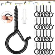 Christmas Light Hanger Metal Hook - Christmas Hook (50 count) - Walmart.com