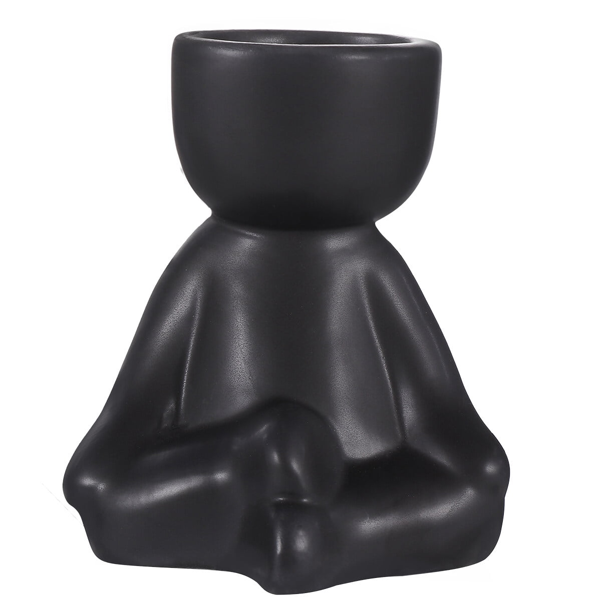 Planter Pot Statue Flowerpot Vase Pots Mini Human Decorative Pottery ...