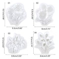 CEORPER Flower Shaped Fondant Molds Candy Mold Chocolate Mould Handmade ...