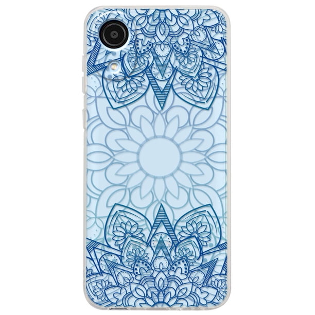 Funda Antigolpes InstaCase para Galaxy A03 Core Mandalas Azules ...