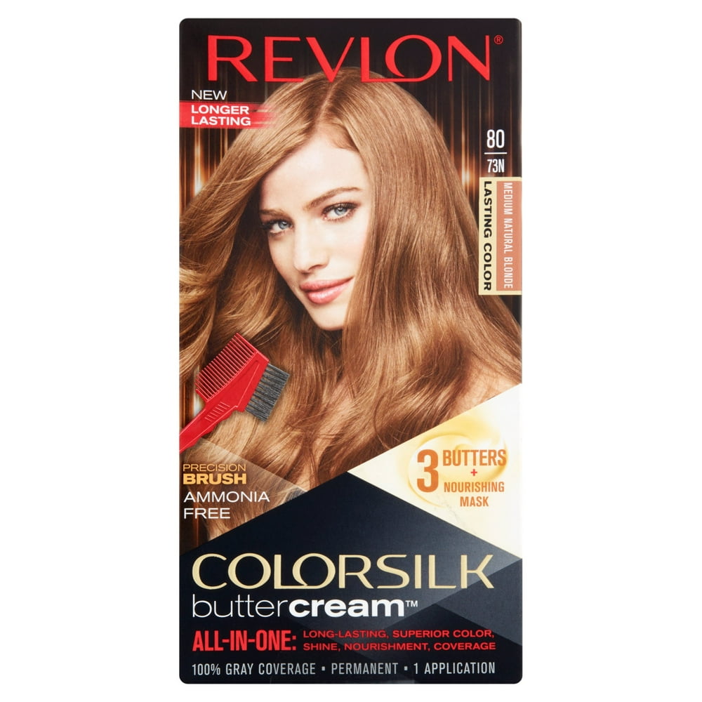 Revlon ColorSilk Buttercream™ Hair Color - Medium Natural Blonde ...