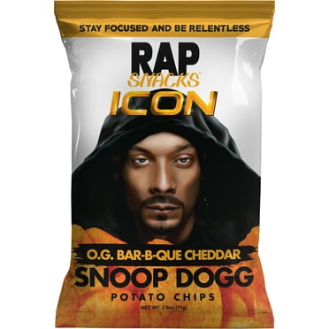 Rap Snacks Rapper Food: Lil Baby All in Potato Chips, 2.5 Oz Bags, Pack ...