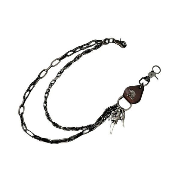 ZheElen Retro Waist Pants Chain Japanese Style Key Ring HipHop Unique ...