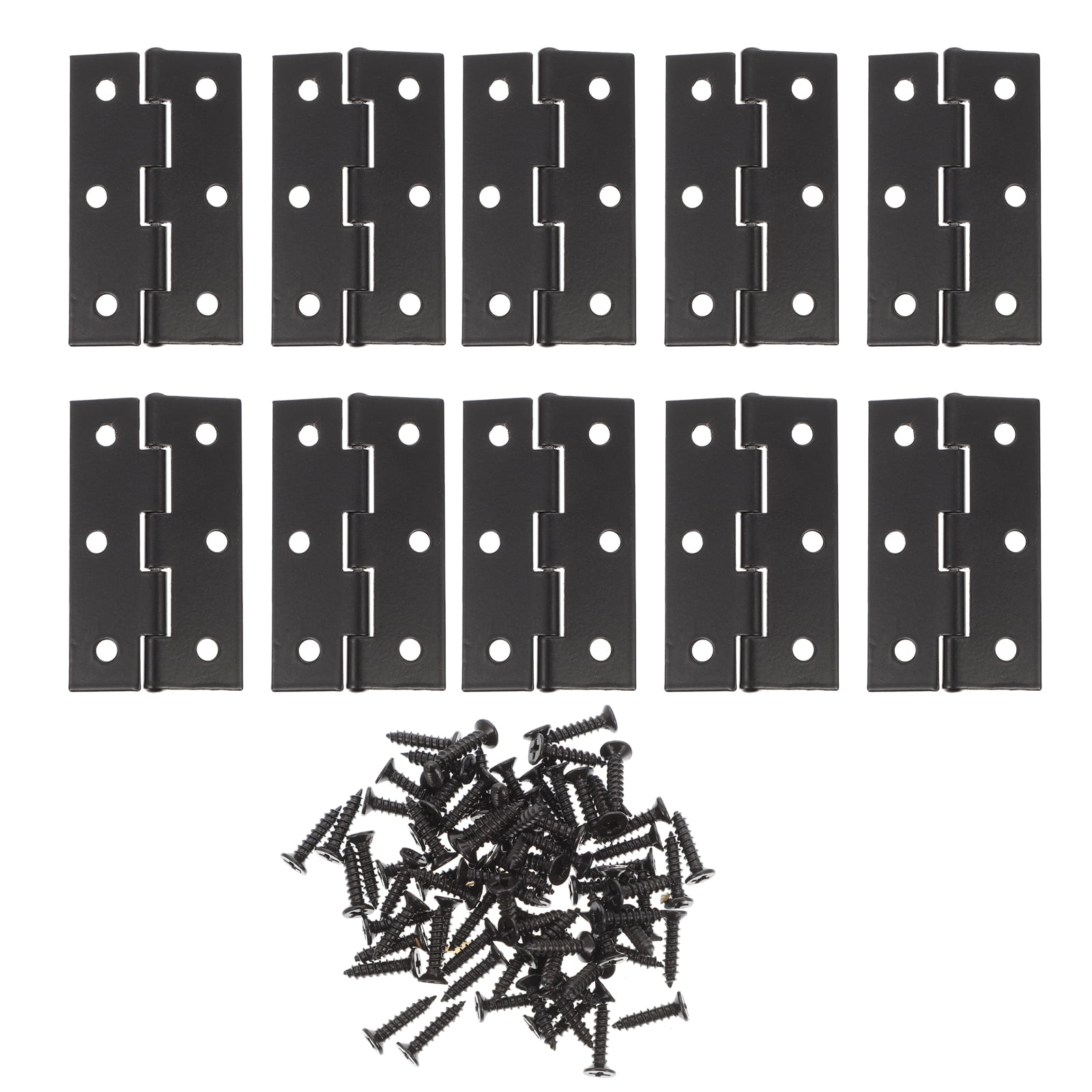 Click here for Homemaxs 10pcs Wooden Box Hinges 6 Holes Furniture... prices