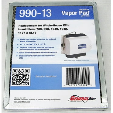 General Aire Filters GA19 Humidifier Vapor Pad - Walmart.com