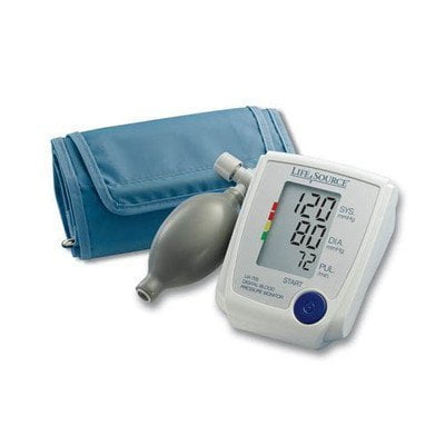 Life Source Digital Blood Pressure Manual Inflation Adult Cuff, Large ...