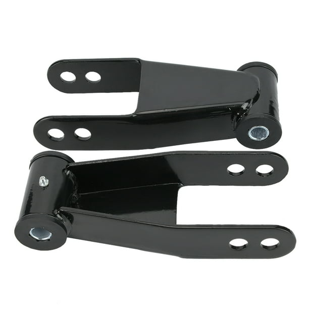 Lowering Shackle Kit,2pcs 2" Drop Shackles Lowering Drop Shackle Drop ...