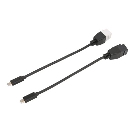 Type C Male To Female Cable, Reversible Design Plug And Play Male To ...