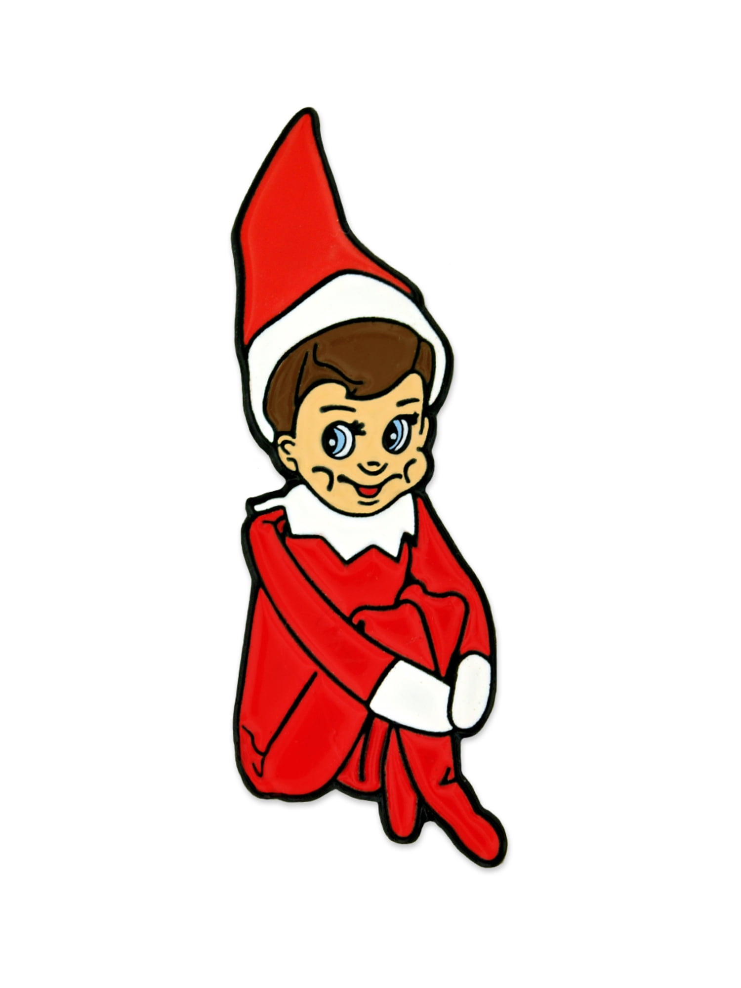 PinMart's Sneaky Elf Fun Christmas Stocking Stuffer Enamel Lapel Pin ...