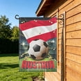 1pc Austria Football Match Theme Printed Garden Flag|Outdoor Garden ...
