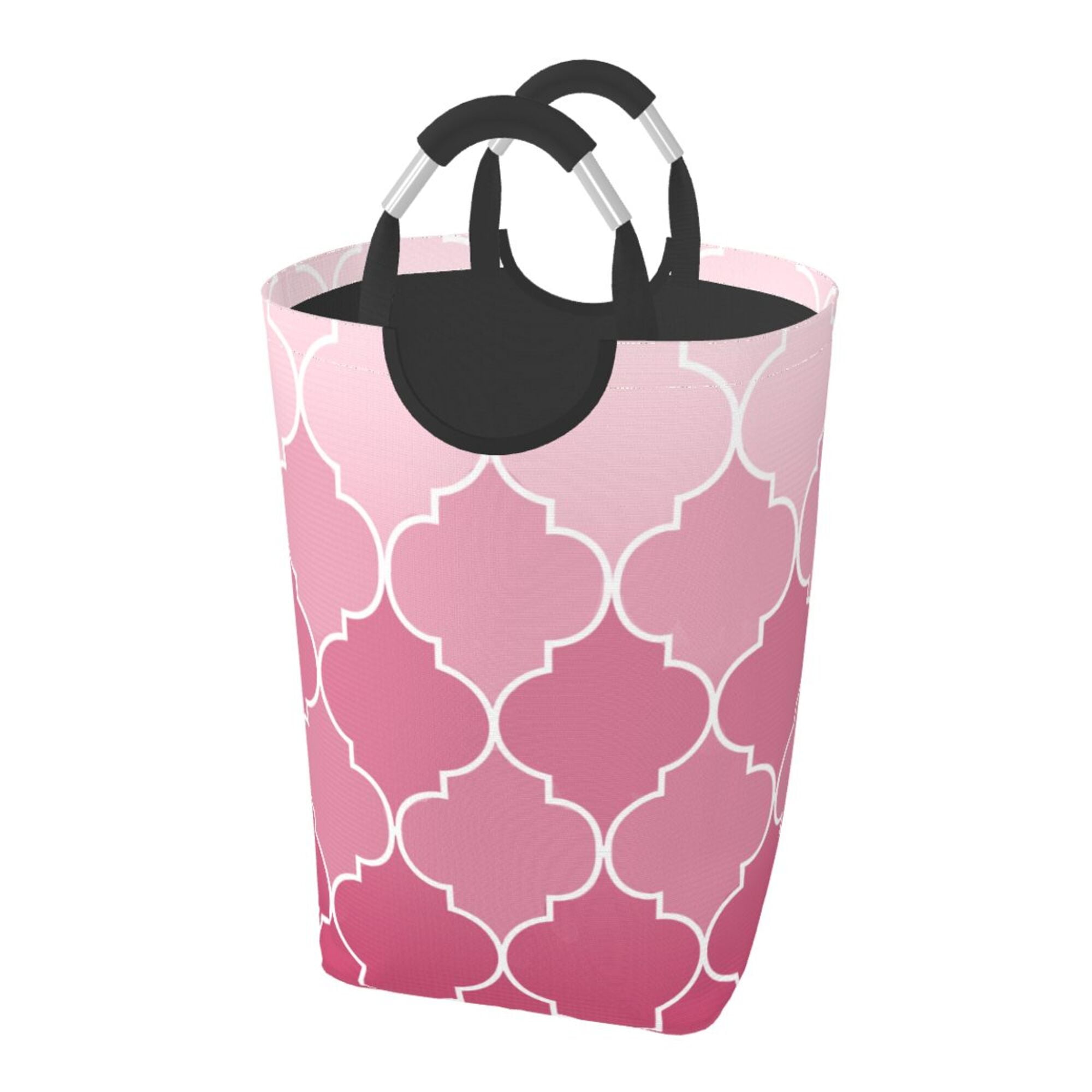 TEQUAN 50L Large Rectangular Laundry Hamper with Aluminum Handles ...