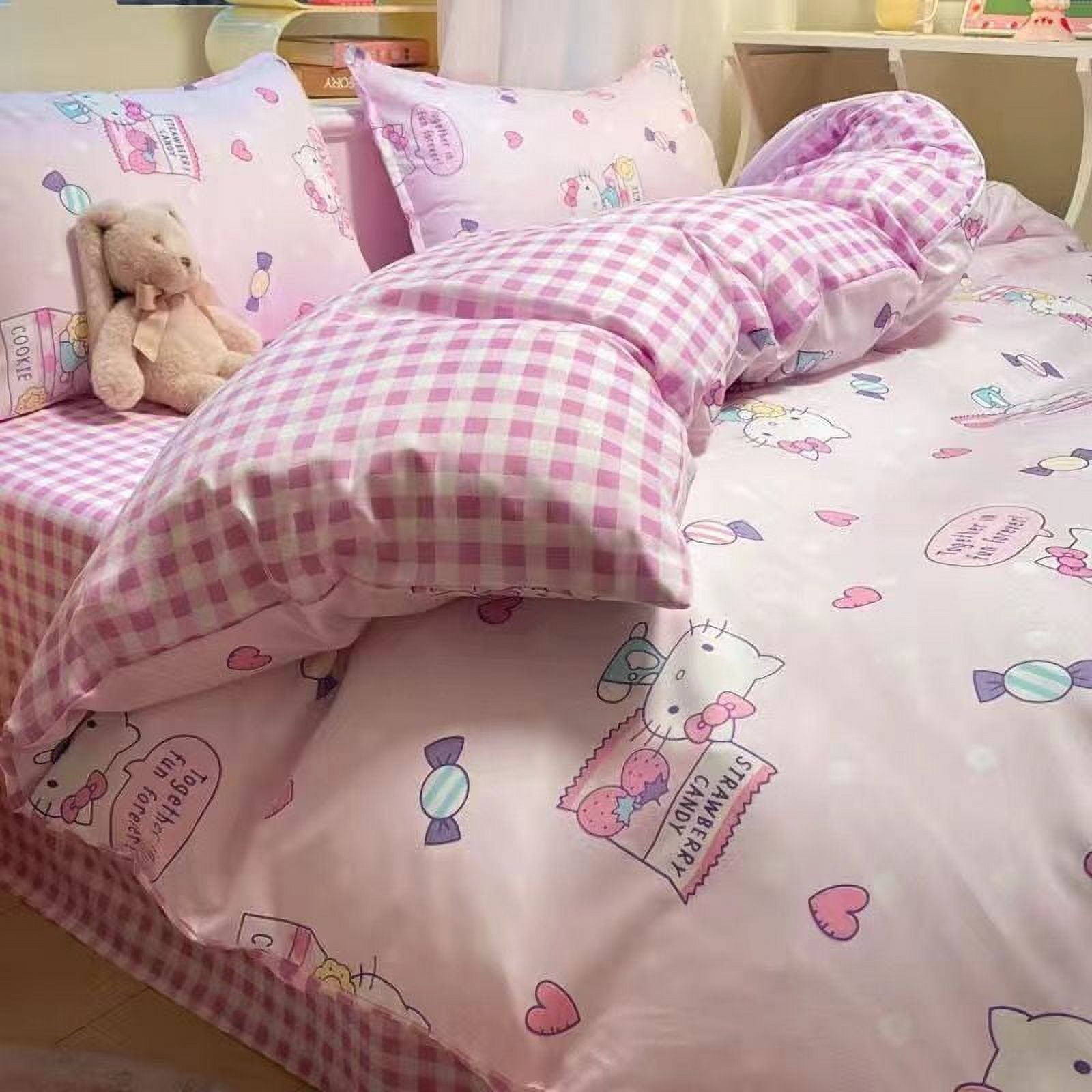 Click here for Carenweijie Sanrio Hello Kitty Bedding Set Kawaii... prices