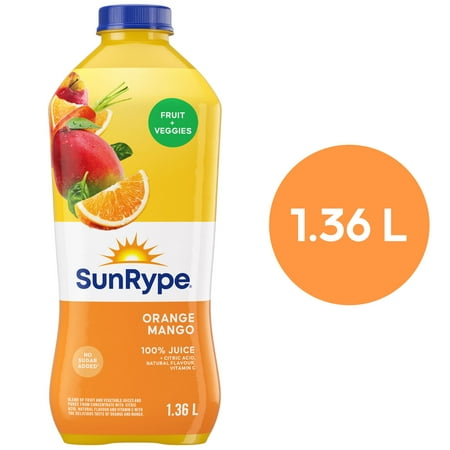SunRype Fruit Plus Veggies Orange Mango Juice | Walmart Canada