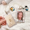 Farfi Card Holder with Lanyard Detachable Cartoon Pendant Clear Visible ...