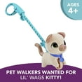 furReal Toys: Walkalots Lil Wags Kitty, Connectible Pet Cat for Kids - Walmart.com