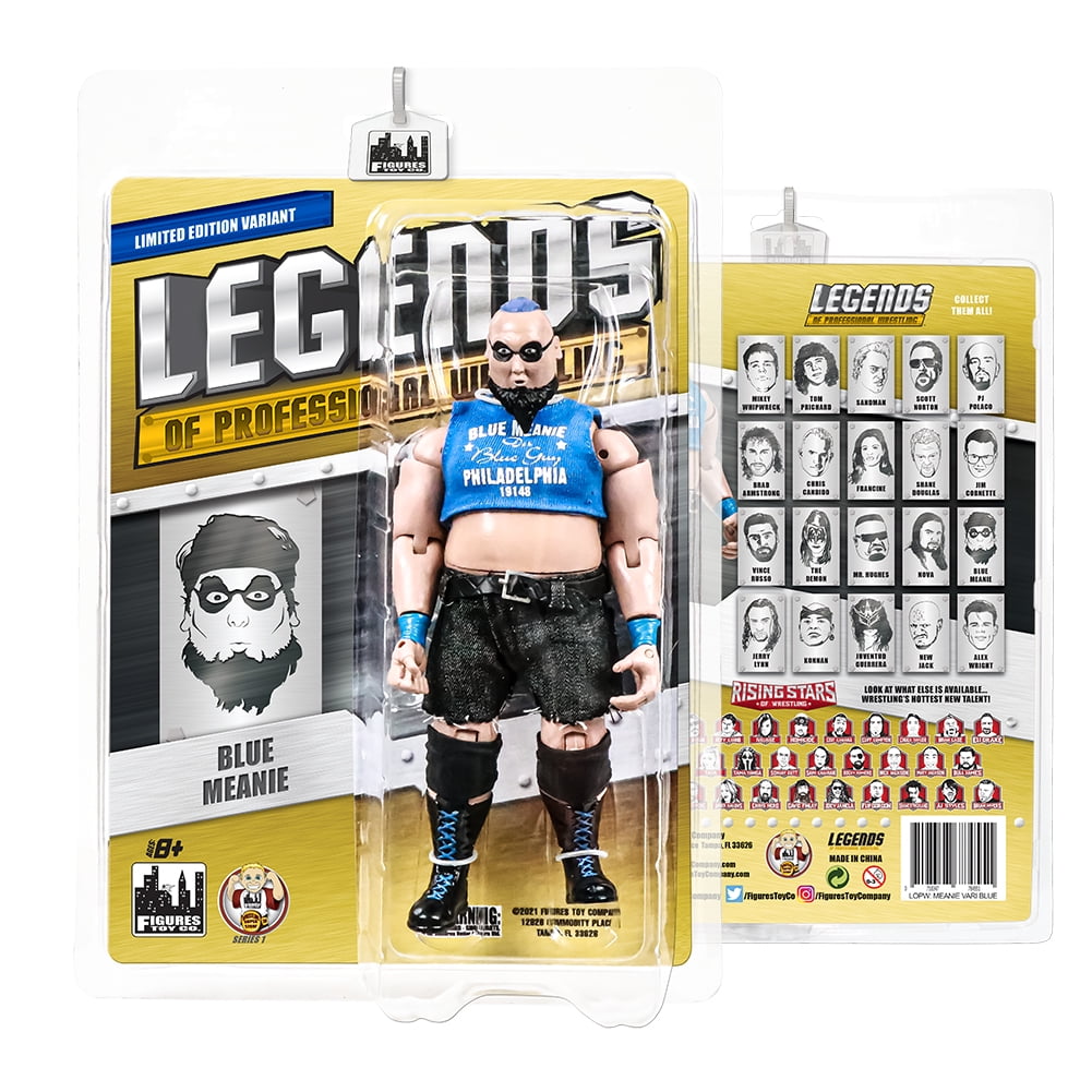 Blue Meanie Wwe Figure