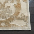 SAFAVIEH Paradise Clarette Damask Floral Area Rug, Stone/Cream, 5'3" x ...