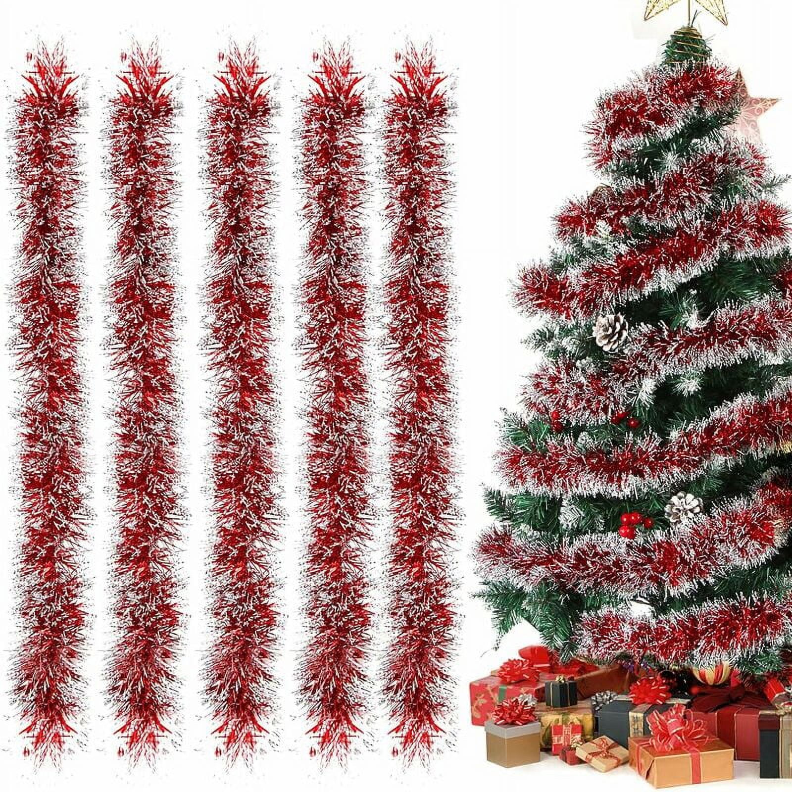 Click here for Reiche Guirlandes Tinsel Rouge  Lot De 5 Guirlande... prices