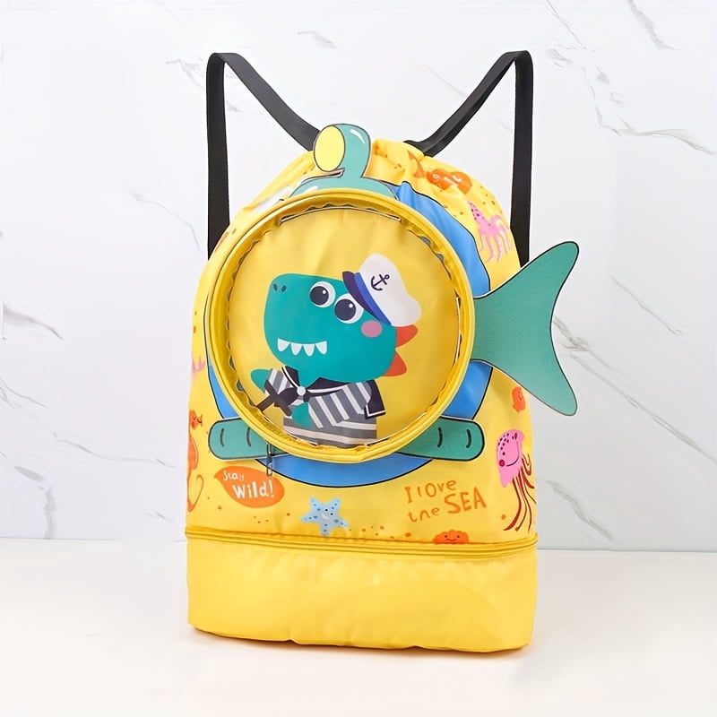 1pc Children's Dry And Wet Separation Swimming Bag, Waterproof Beach ...