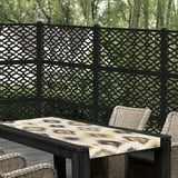 Xpanse Select Vinyl Railing 2 ft. H x 4 ft. W Celtic Screen Fence Panel ...