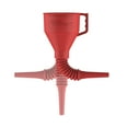Hyper Tough Flexible Rubber Funnel - Assorted - Walmart.com