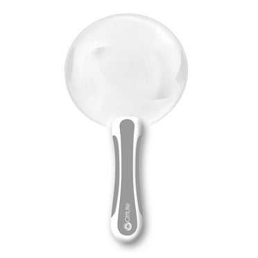 Equate Magnifier Handheld 2x Power 5" Acrylic Lens Magnifying Glass ...