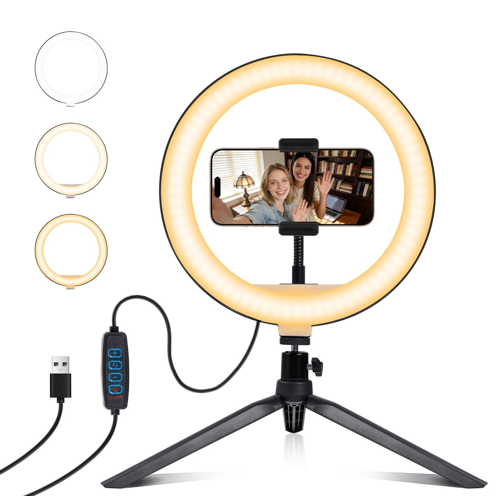 Click here for Unbranded Selfie Ring Light 12 With Tripod Stand A... prices