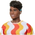 Barbie Fashionistas Ken Doll, Hearing Aids, Orange Shirt, Jelly Shoes, Style Diversity - Walmart.com