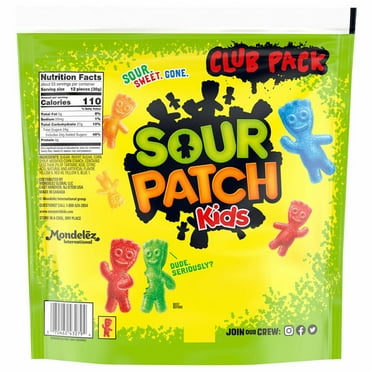Sour Patch Kids 5oz Strawberry (6 Pack) - Walmart.com