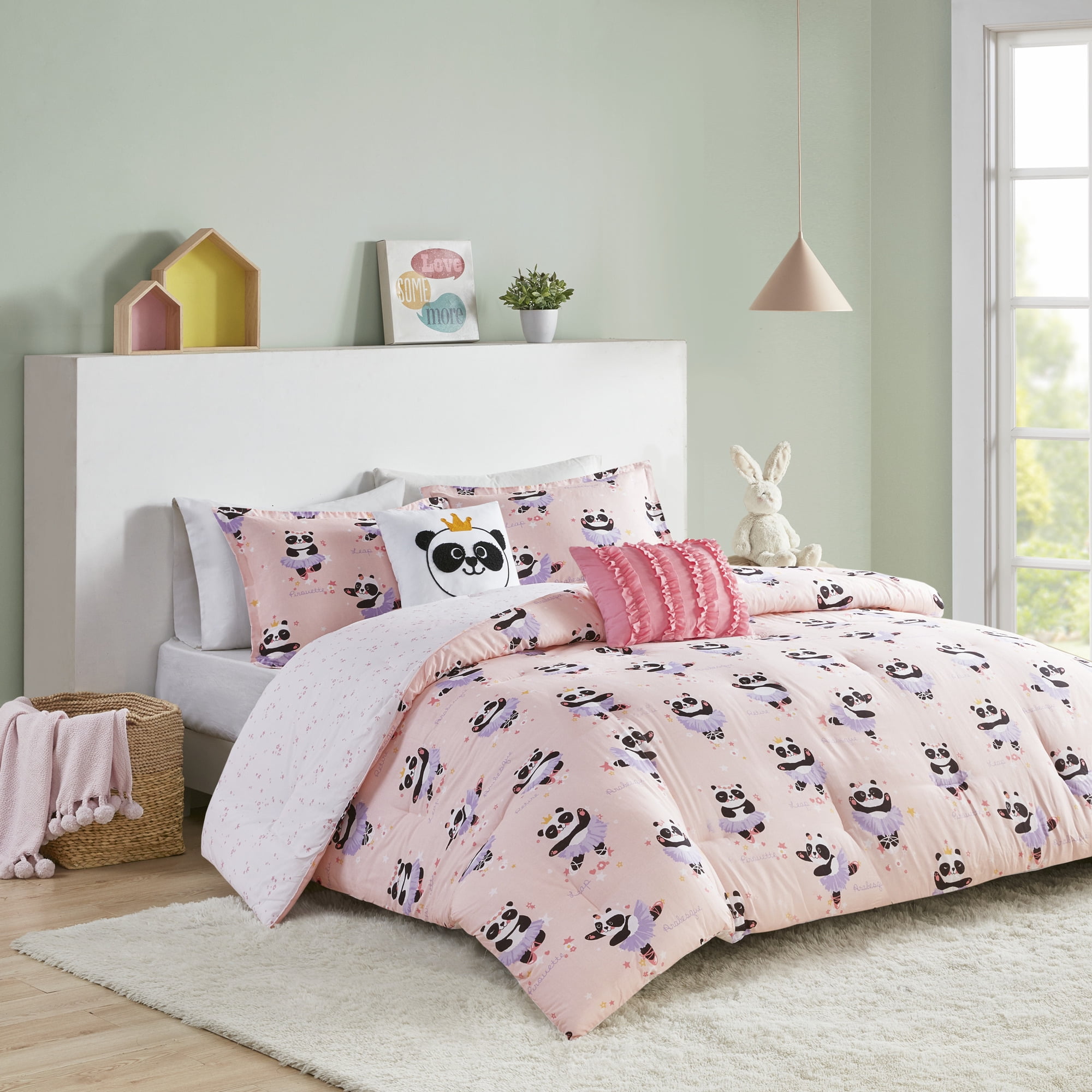 Home Essence Kids Patty Cotton Reversible Comforter Set - Walmart.com