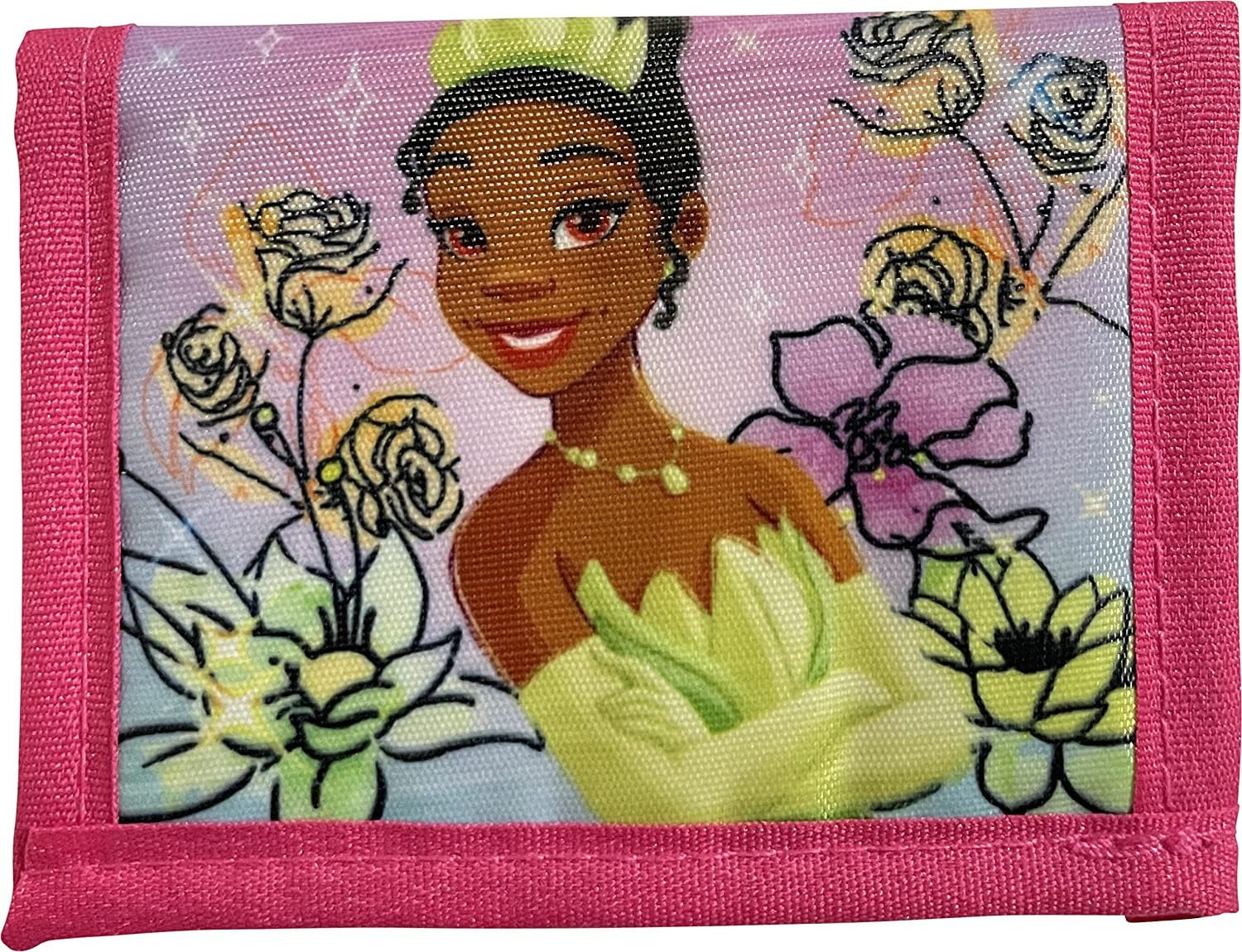 Princess Tiana Little Girl Bifold Wallet With Zippered Pocket - Walmart.com