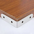 Cheers US 10Pcs L Bracket Corner Brace L Brackets for Wood, Metal ...
