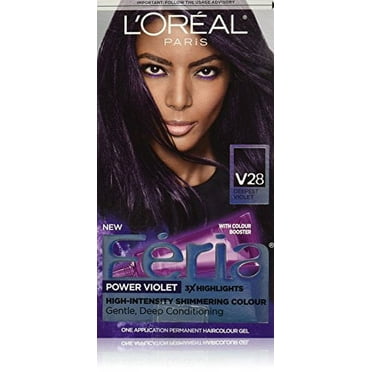 L'oreal Paris Excellence Hicolor Permanent Hair Color, Deep Violet ...
