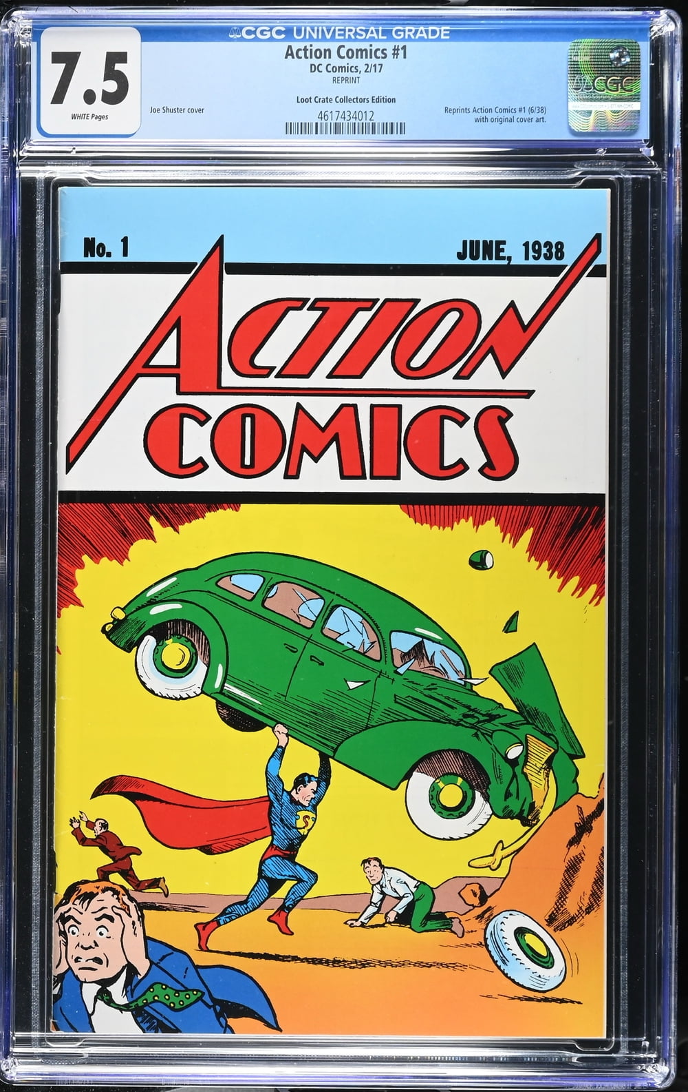 Action Comics #1 - CGC 7.5 Comic Book - Walmart.com