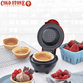 Cold Stone Creamery Mini Waffle Cone Machine, Electric Non-Stick Bowl ...