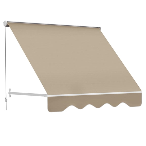 MCombo Patio Window Awnings 65''x80'', Fully Assembled Manual ...