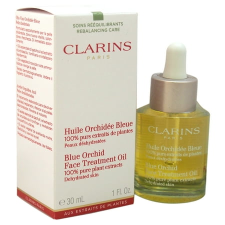 Blue Orchid Face Treatment Oil by Clarins for Unisex - 1 oz Treatment ...