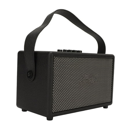 Haut-parleur Vintage, Haut-parleur Portable En Cuir, Lecteur De Musique ...