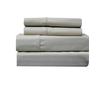 Luxury 100% Cotton 600 Thread Count Sheets Solid Twin XL Bed Sheets ...