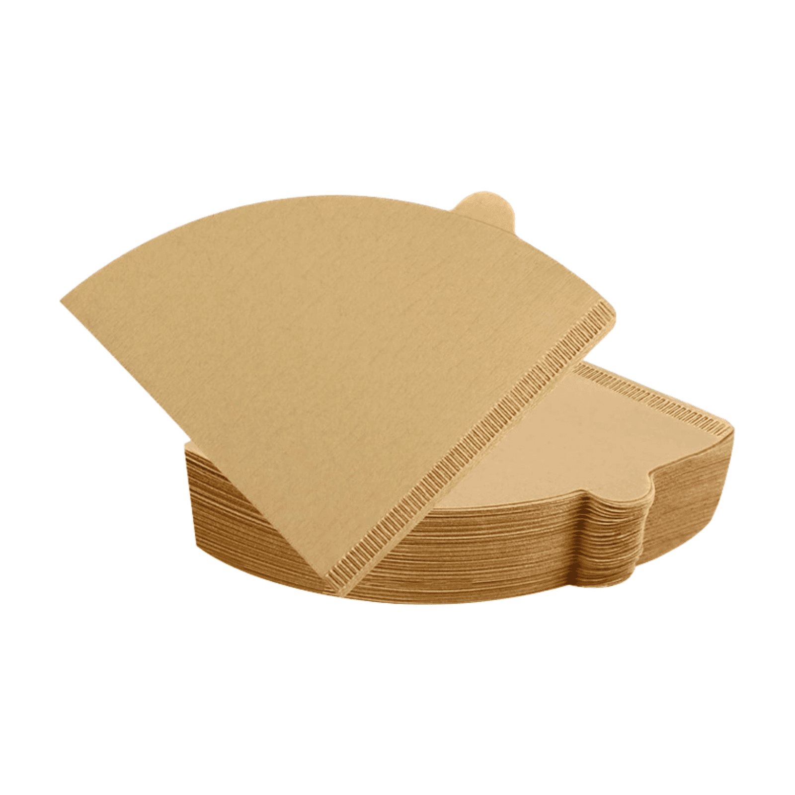 Beauty Pro Unbleached Coffee Filter Papers - Suitable For V60 Size 02  Disposable Cone-Shaped Paper Filters For Pour Over Coffee And Drip Coffee Maker