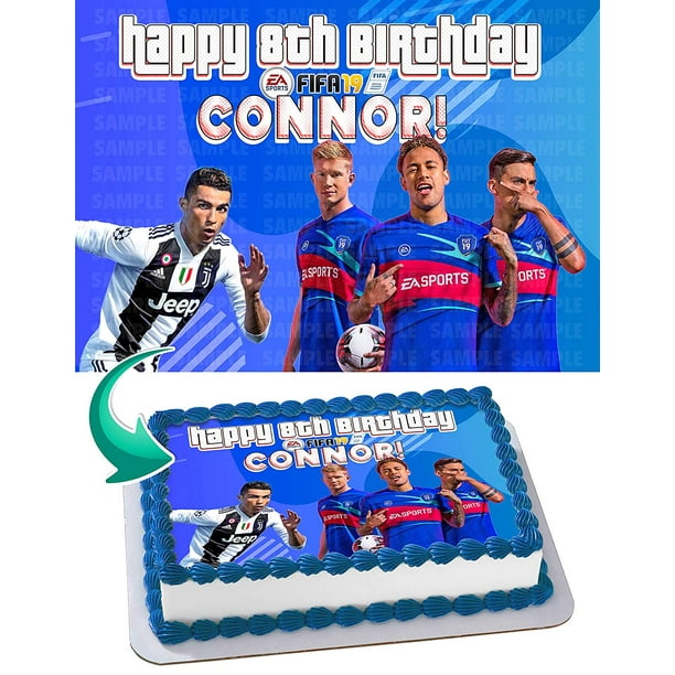 Fifa 2019 Edible Cake Image Topper Personalized Picture 1/4 Sheet (8 ...