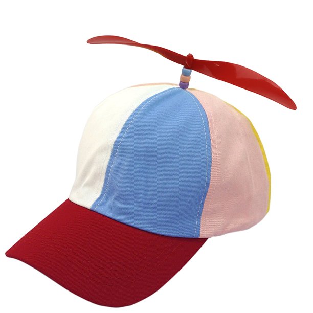 Dreamtale Muti-Color Propeller Hat- Baseball Style(Child,Red Brim ...