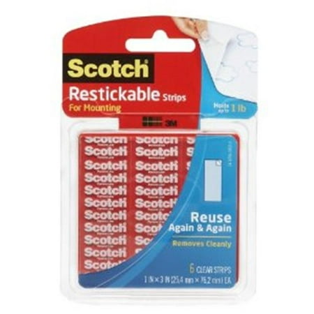 3M R101 STRIP REUSBLE MNTG 6 CLR | Walmart Canada