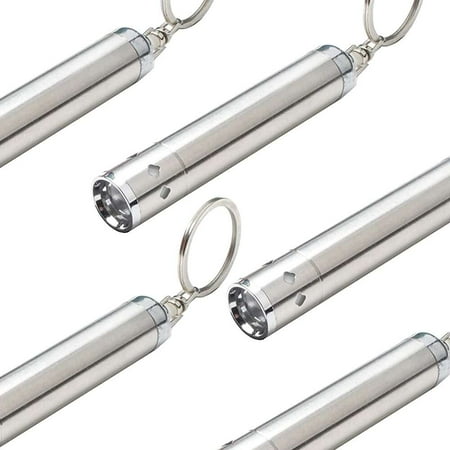 ALmi Key Flashlight 5 Pack,Batteries Included, Small Flashlight Pocket ...