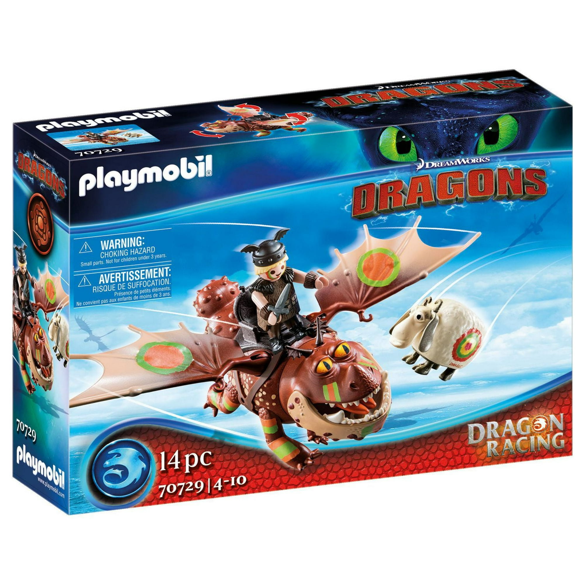 Click here for Playmobil Dragon Racing: Fishlegs And Meatlug prices