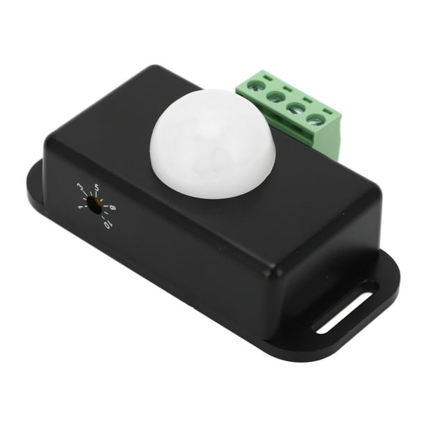PIR Sensor, Infrared Body Sensing Switch Easy Installation 6A 12-24V ...