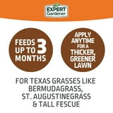 Expert Gardener Texas Turf Lawn Food Plus 2% Iron Fertilizer 15-5-10 ...
