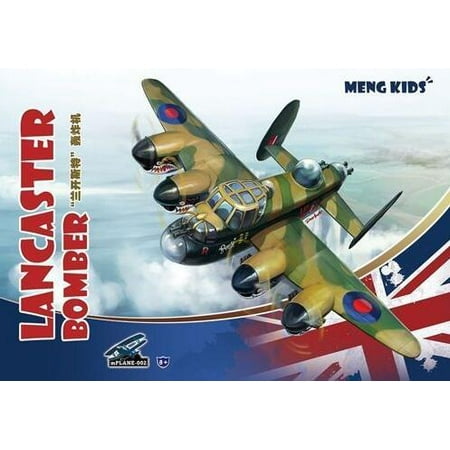 Meng Kids Avro Lancaster Bomber - Plastic Model Kit #MKP002 - Walmart.com