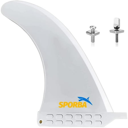 Surf Fin 9 inch SUP Fin, Single Center Fin Quick Release Slide Kayak ...
